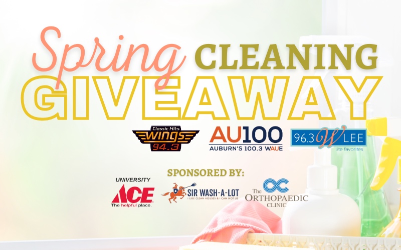 Spring Cleaning Giveaway – RadioAlabama