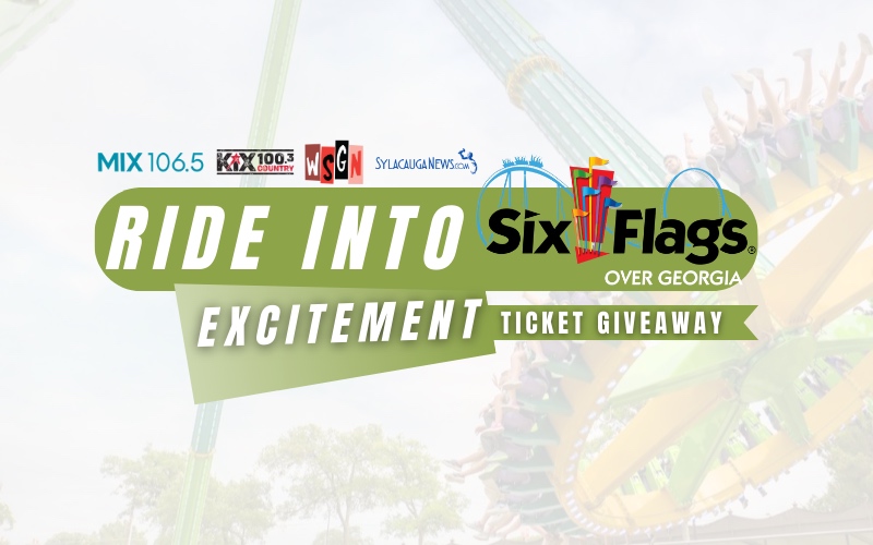 Ride Into Excitement: Six Flags Over Georgia Ticket Giveaway – RadioAlabama